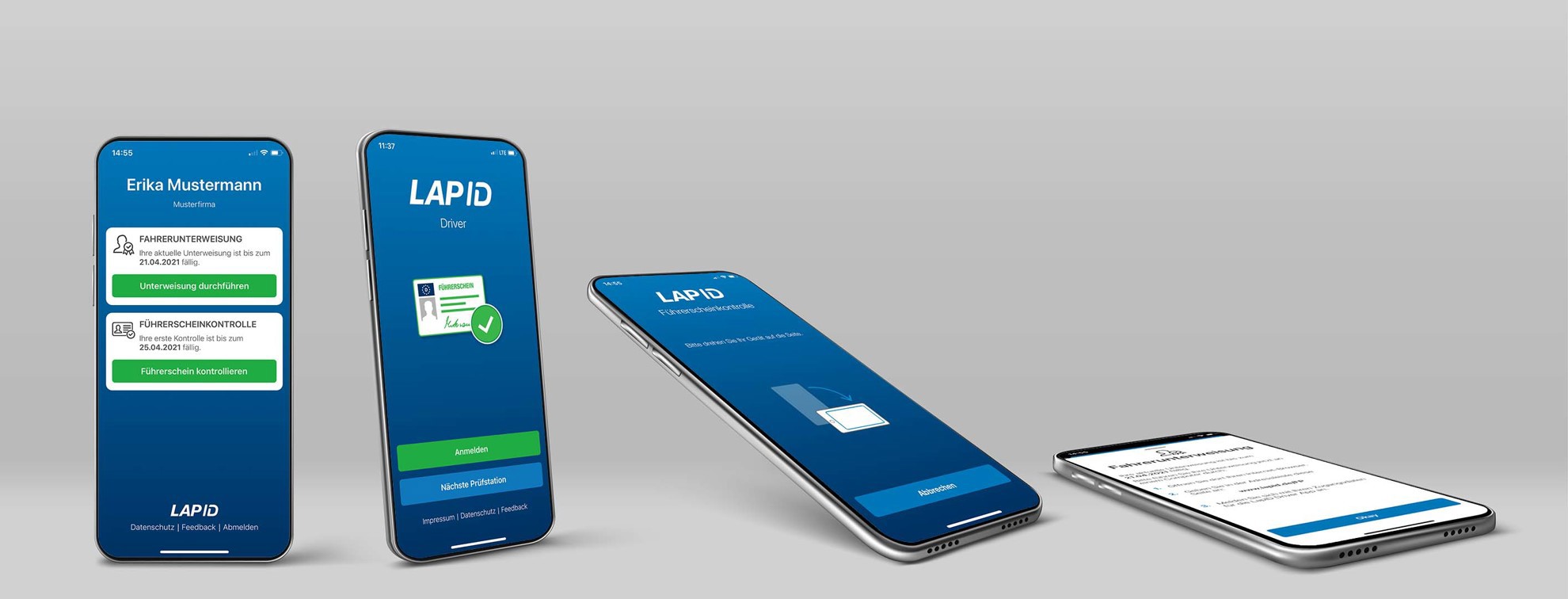 Driver's licence check via Driver App | DKV Mobility Shop